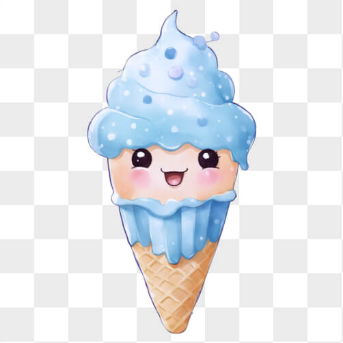 Download Cute Cartoon Ice Cream Cone Character Cartoons Online ...