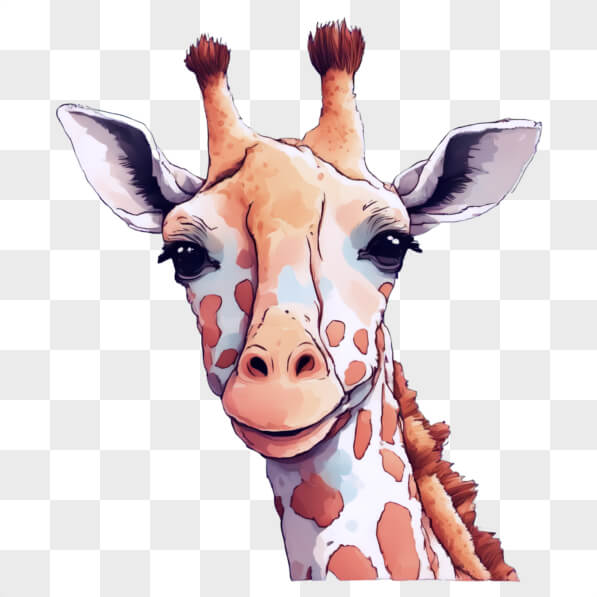Descarga Ilustración de jirafa amigable Cartoons En Línea - Creative ...