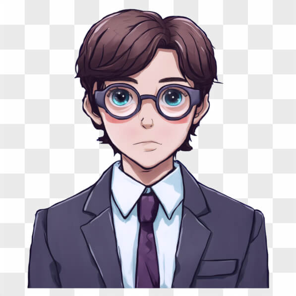 Download Animated Character in Formal Attire Cartoons Online - Creative ...