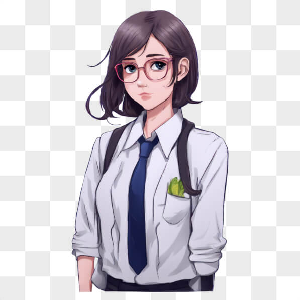 Download Animated Character in Formal Attire Cartoons Online - Creative ...