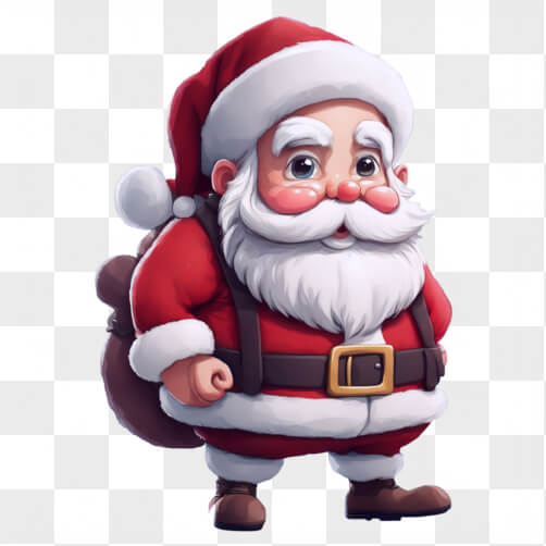 Download Cheerful Cartoon Santa Claus Cartoons Online - Creative Fabrica