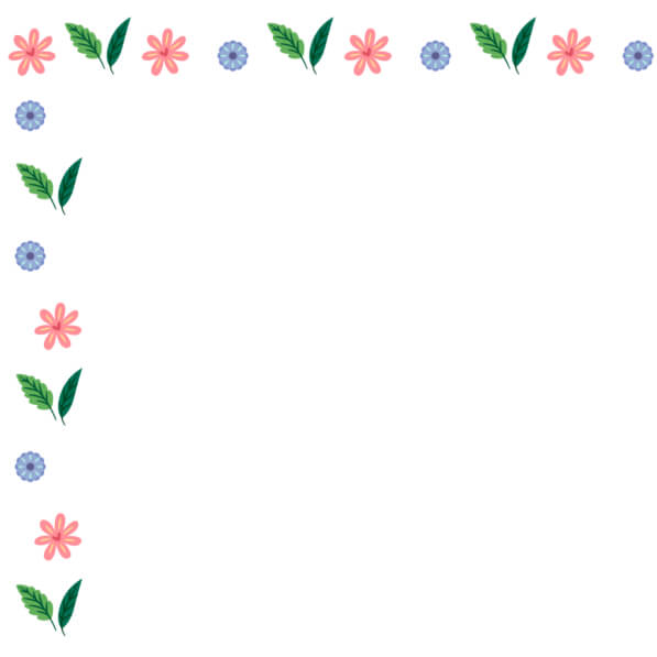 Download Colorful Floral Border Design Borders & Corners Online ...