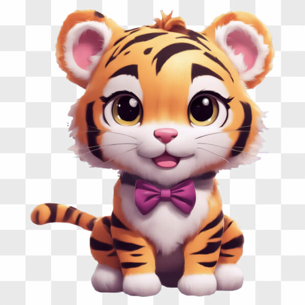 Baixe Personagem de Tigre de Cartoon Fofo Cartoons - Creative Fabrica