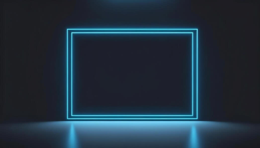 Baixe Retângulo Azul Brilhante em Fundo Escuro Backgrounds - Creative ...