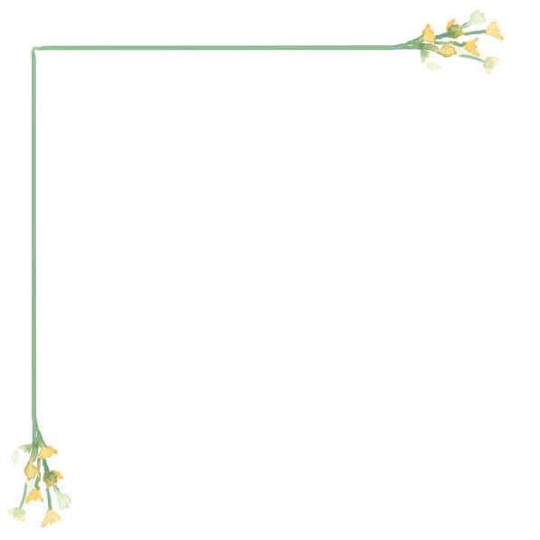 Download Watercolor Floral Corner Design Borders & Corners Online ...