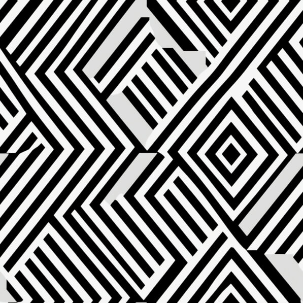 Download Dynamic Black and White Geometric Pattern Patterns Online ...
