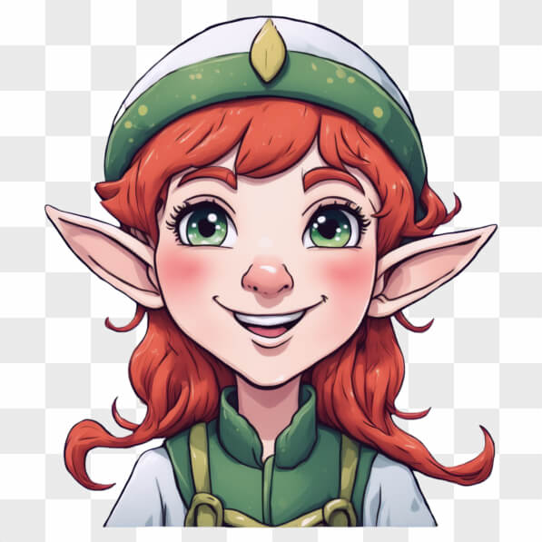 Download Cheerful Animated Elf Character Cartoons Online - Creative Fabrica