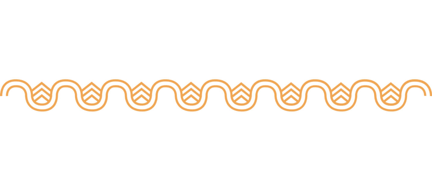Download Decorative Border Design in Orange Borders & Corners Online ...