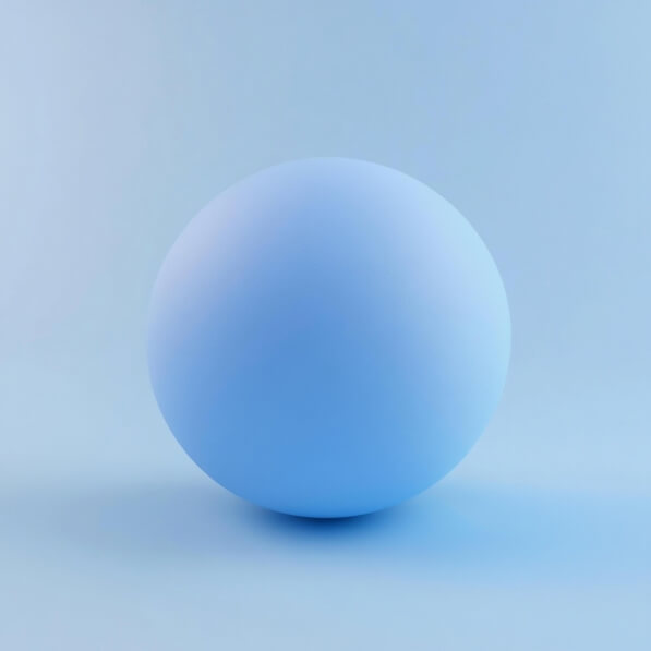 Descarga Esfera Azul Minimalista sobre Fondo Claro Mockups En Línea ...