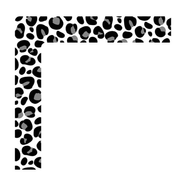 Download Leopard Print Corner Design Borders & Corners Online ...
