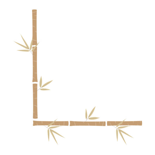 Descarga Diseño Minimalista de Bambú Bordes y Esquinas En Línea ...