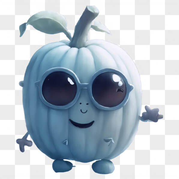 Download Whimsical Pumpkin Character Wearing Sunglasses Cartoons Online ...