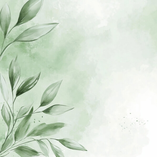 Baixe Folhas Verdes Elegantes em Fundo Suave Backgrounds - Creative Fabrica