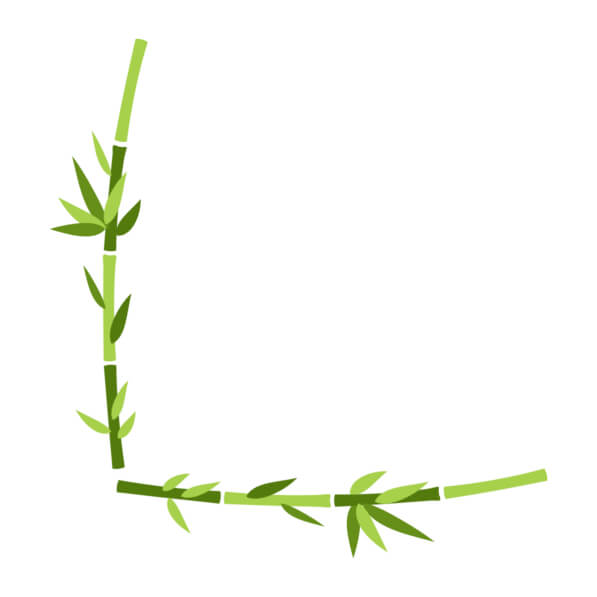 Download Stylized Bamboo Arrangement Borders & Corners Online ...