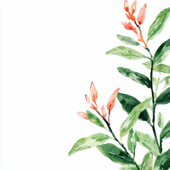 Download Watercolor Plant Illustration Backgrounds Online - Creative ...