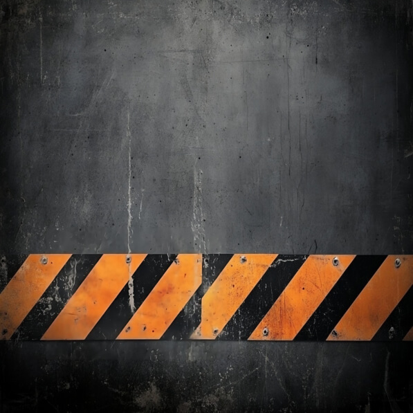 Download Caution Stripe Barrier on Textured Gray Background Backgrounds ...