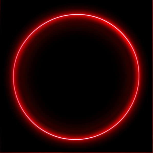 Download Glowing Red Circle on Black Background Backgrounds Online ...