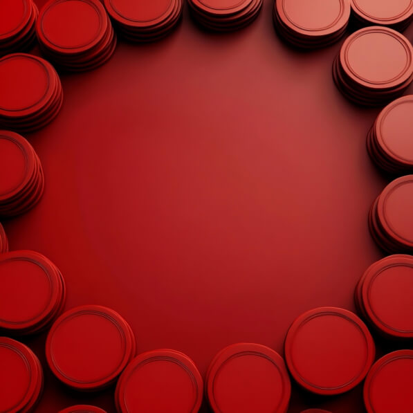 Download Circular Red Objects On Red Background Backgrounds Online Creative Fabrica