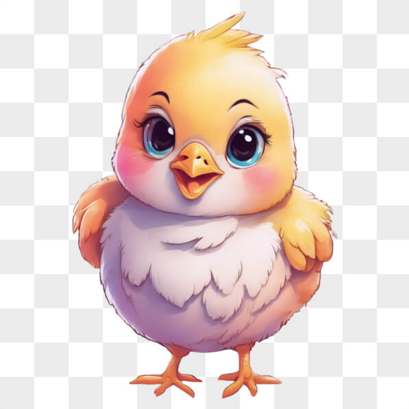 Descarga Pollito de dibujos animados lindo Cartoons En Línea - Creative ...