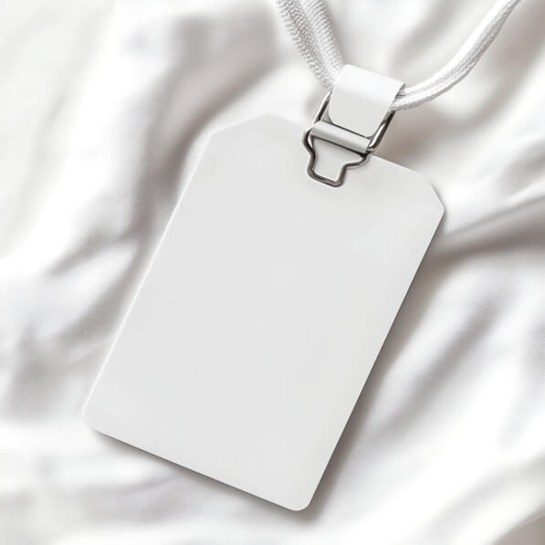 Download Minimalistic White Tag on White Background Mockups Online ...