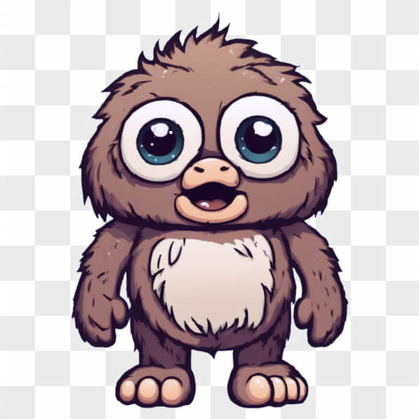 Baixe Personagem de Bicho-Preguiça Animado Fofo Cartoons - Creative Fabrica