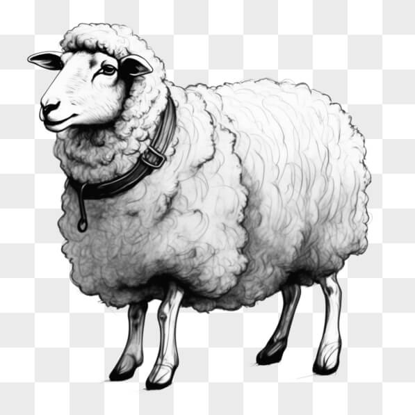 Download Stylized Sheep Illustration Sketches Online - Creative Fabrica