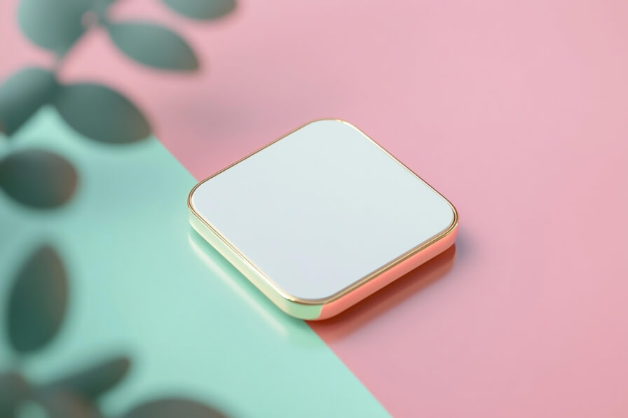 Download Minimalist Square Object on Pastel Background Mockups Online ...