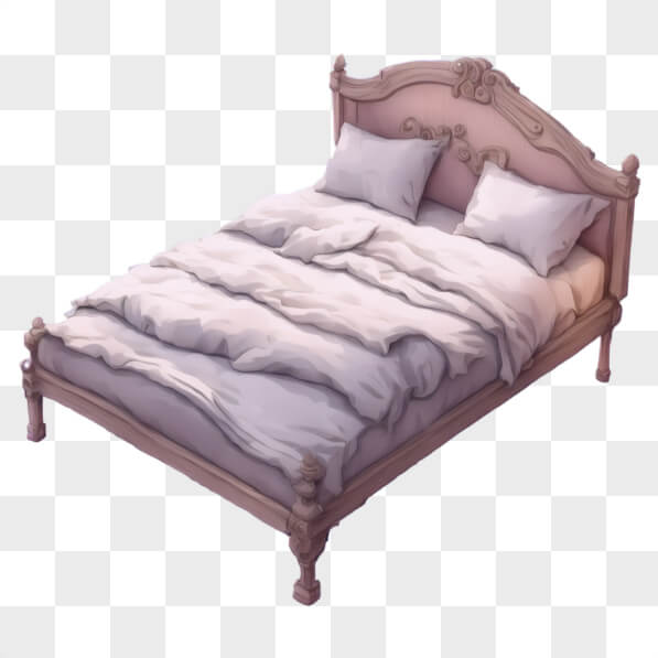 Baixe Cama Elegante com Roupa de Cama Fofa Cartoons - Creative Fabrica