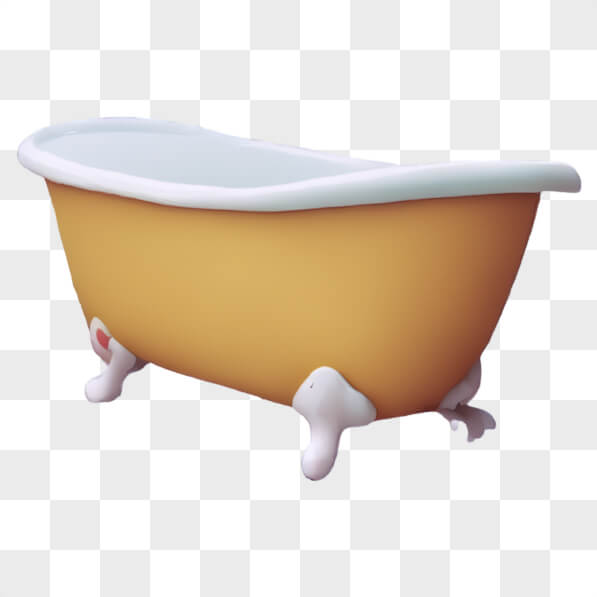 Download Whimsical Cartoon Bathtub Cartoons Online - Creative Fabrica