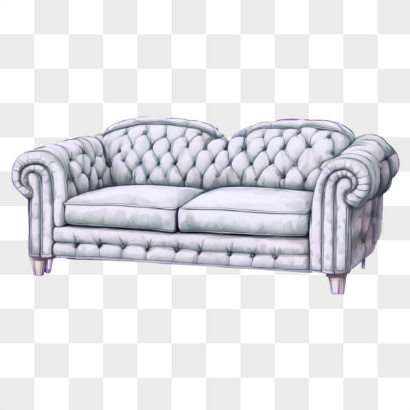 Pobierz narzędzie Elegancka kanapa Chesterfield Cartoons Online ...