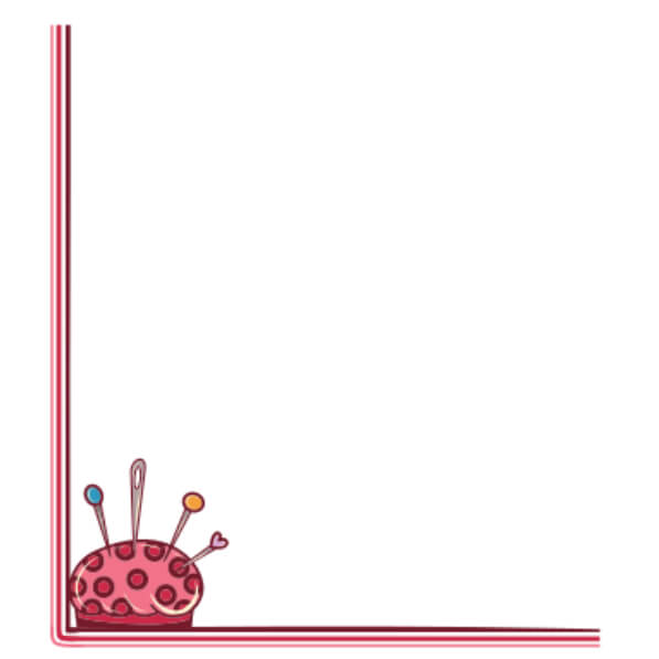 Download Decorative Corner Design with Pin Cushion Borders & Corners ...