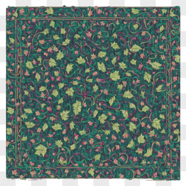 Download Intricate Vine Pattern with Pink Flowers Cartoons Online ...