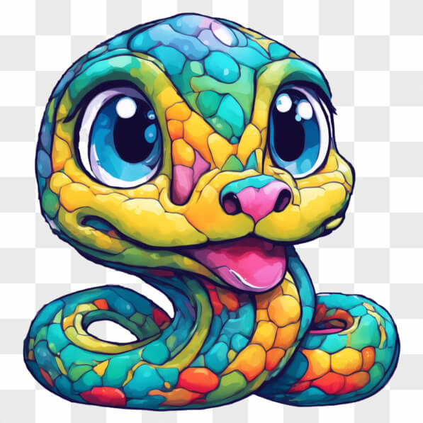 Download Colorful Cartoon Snake Cartoons Online - Creative Fabrica