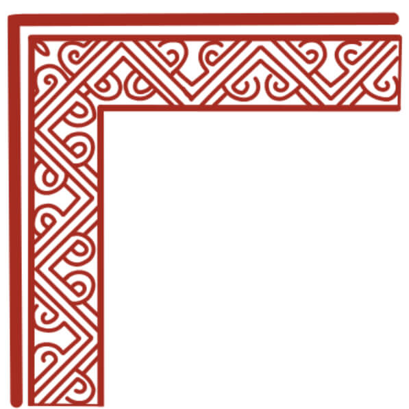 Download Decorative Corner Design in Red Borders & Corners Online ...