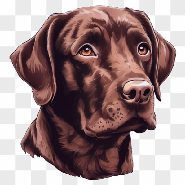 Download Illustration of a Brown Labrador Retriever Cartoons Online ...