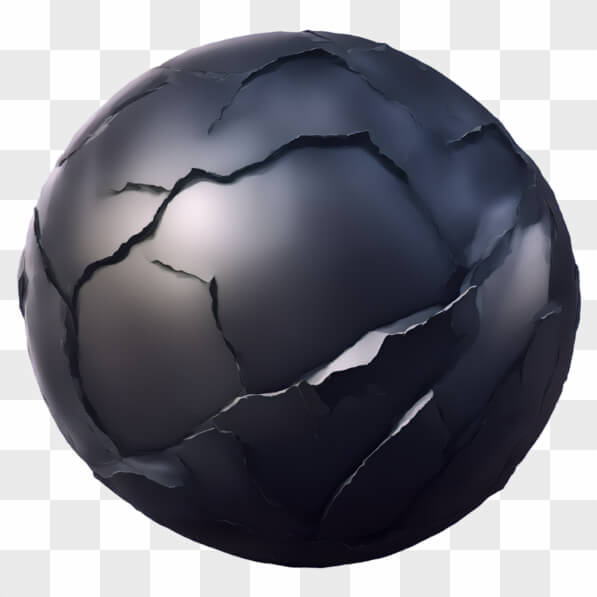 Download Cracked Metallic Sphere Cartoons Online - Creative Fabrica