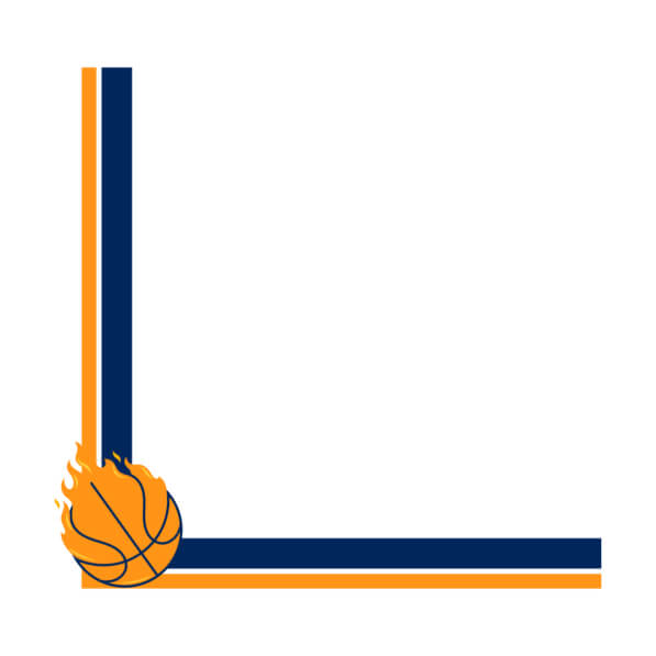 Download Dynamic Basketball Graphic Design Borders & Corners Online ...
