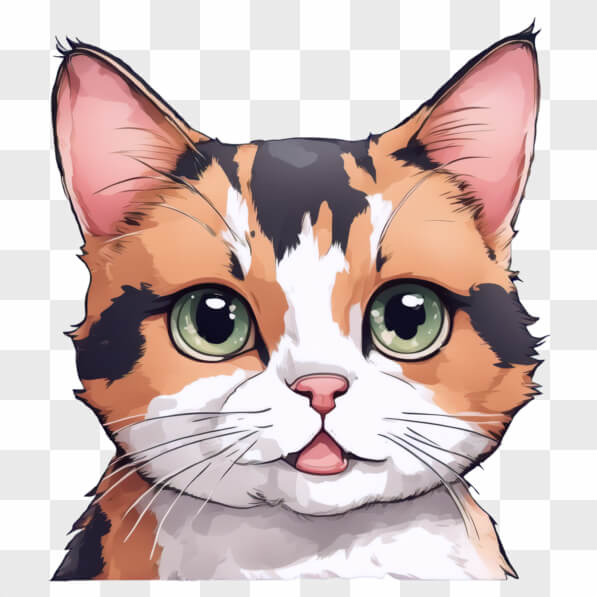Descarga Gato Calico Ilustrado Cartoons En Línea - Creative Fabrica