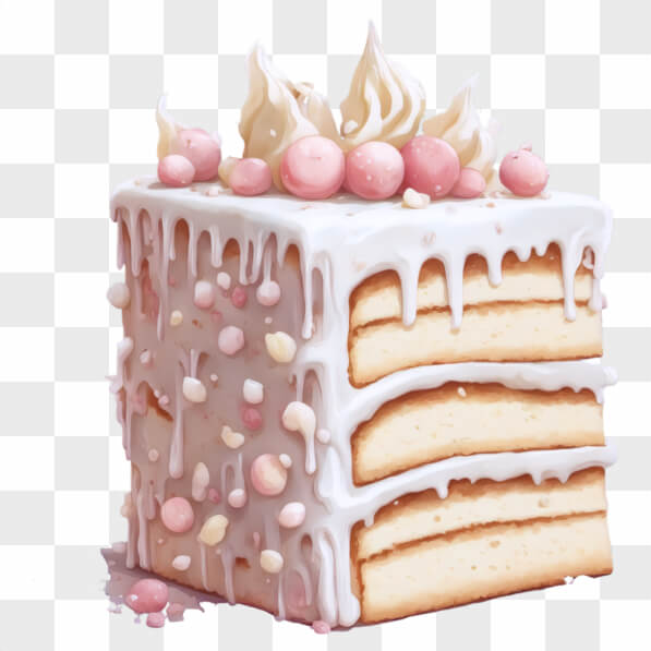 Download Decorative Cake Slice Cartoons Online - Creative Fabrica
