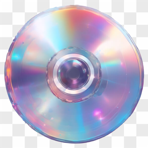 Download Iridescent CD Viewed from Above Cartoons Online - Creative Fabrica
