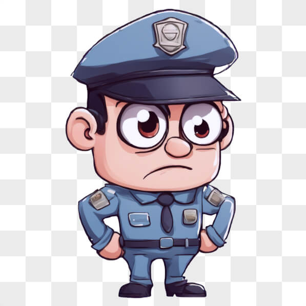 Download Cartoon Police Officer Cartoons Online - Creative Fabrica