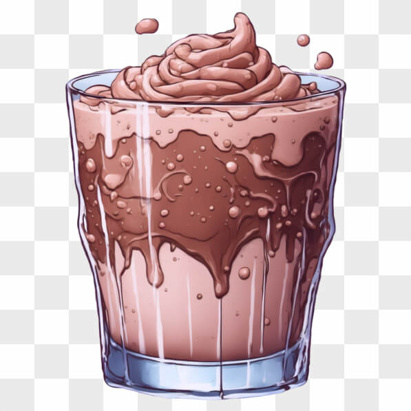 Descarga Deliciosa Malteada de Chocolate Cartoons En Línea - Creative ...