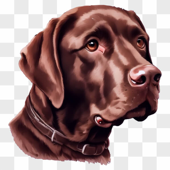 Descarga Ilustración realista de un perro Labrador marrón Cartoons En ...