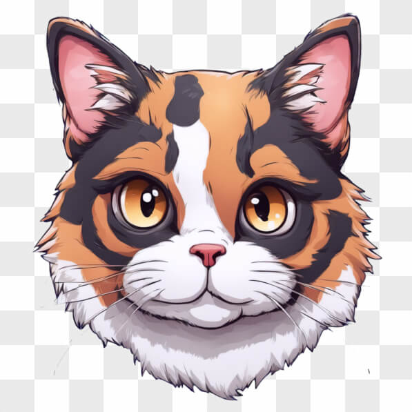 Download Animated Cat Face Cartoons Online - Creative Fabrica