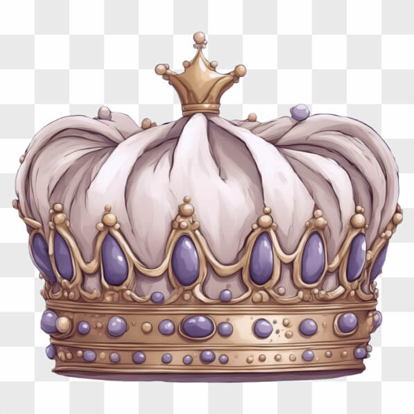 Descarga Corona Real con Gemas Púrpuras y Acentos Dorados Cartoons En ...