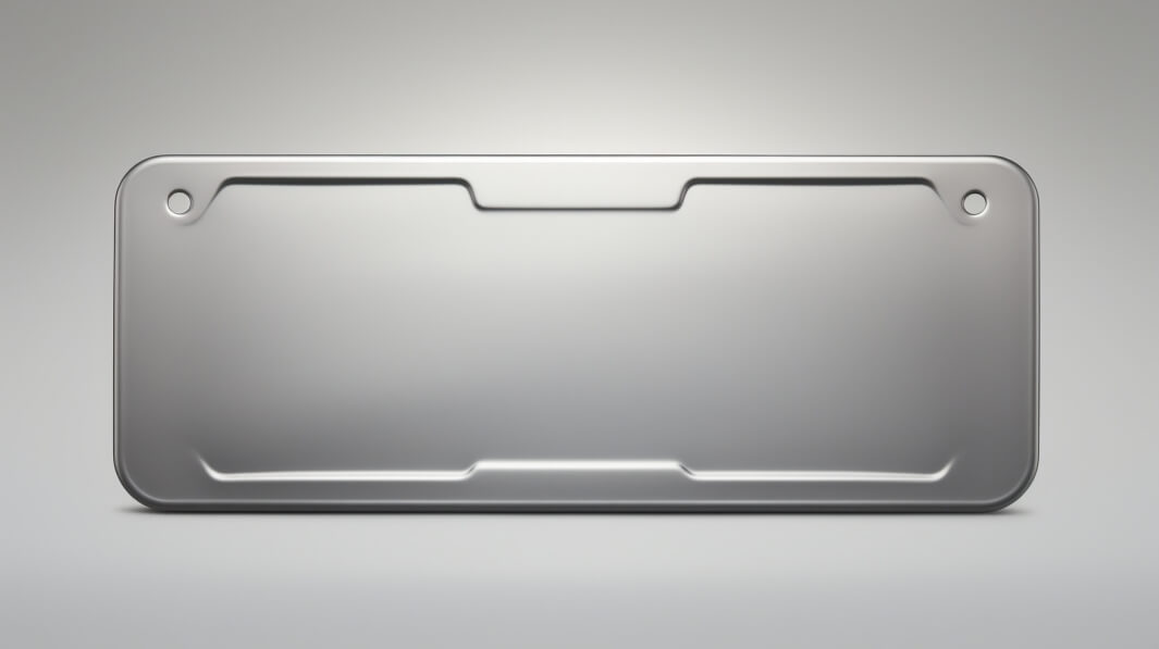 Download Blank Metallic License Plate Mockups Online - Creative Fabrica