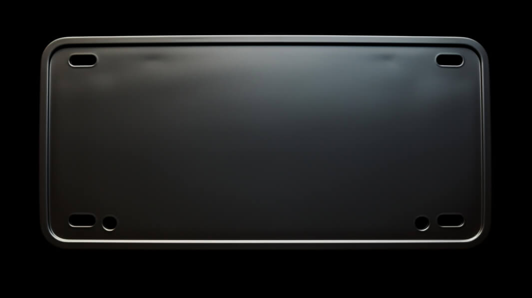 Download Blank Black License Plate Mockups Online - Creative Fabrica