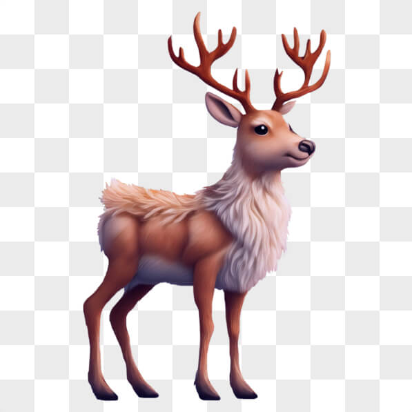 Download Stylized deer illustration Cartoons Online - Creative Fabrica