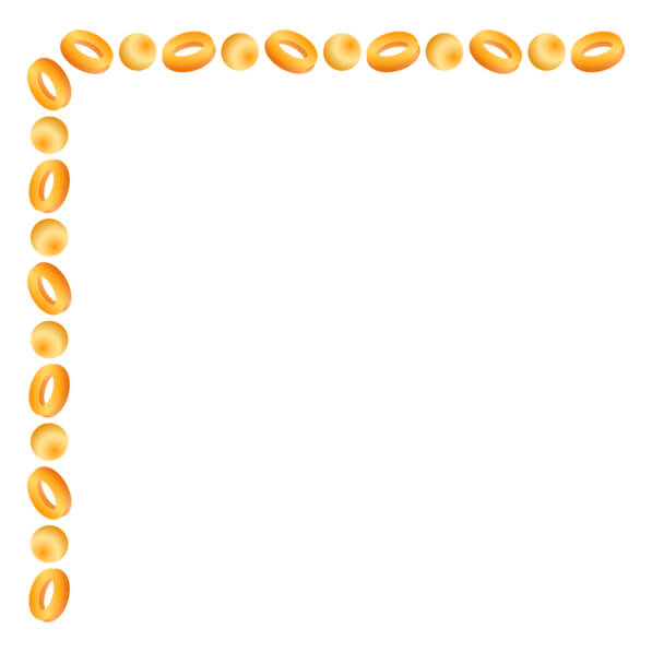 Download Abstract orange corner design Borders & Corners Online ...