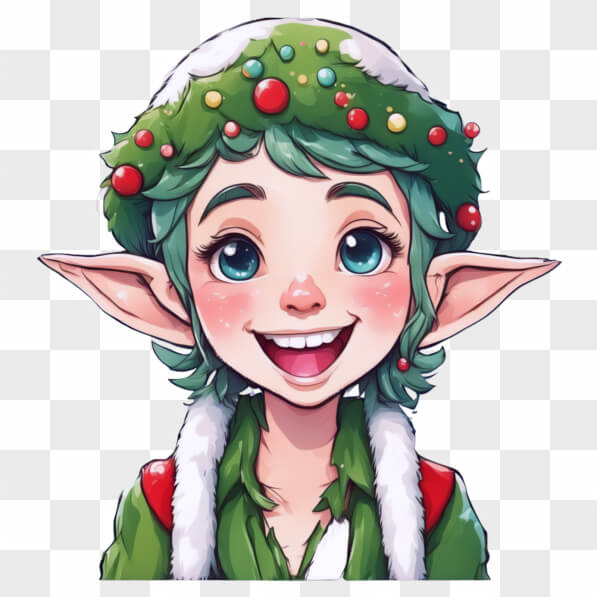 Download Cheerful Animated Elf for Holidays Cartoons Online - Creative ...